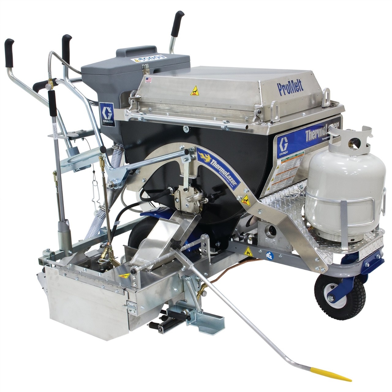 Graco ThermoLazer 300TC Thermoplastic Striping System, 4 in SmartDie II ...