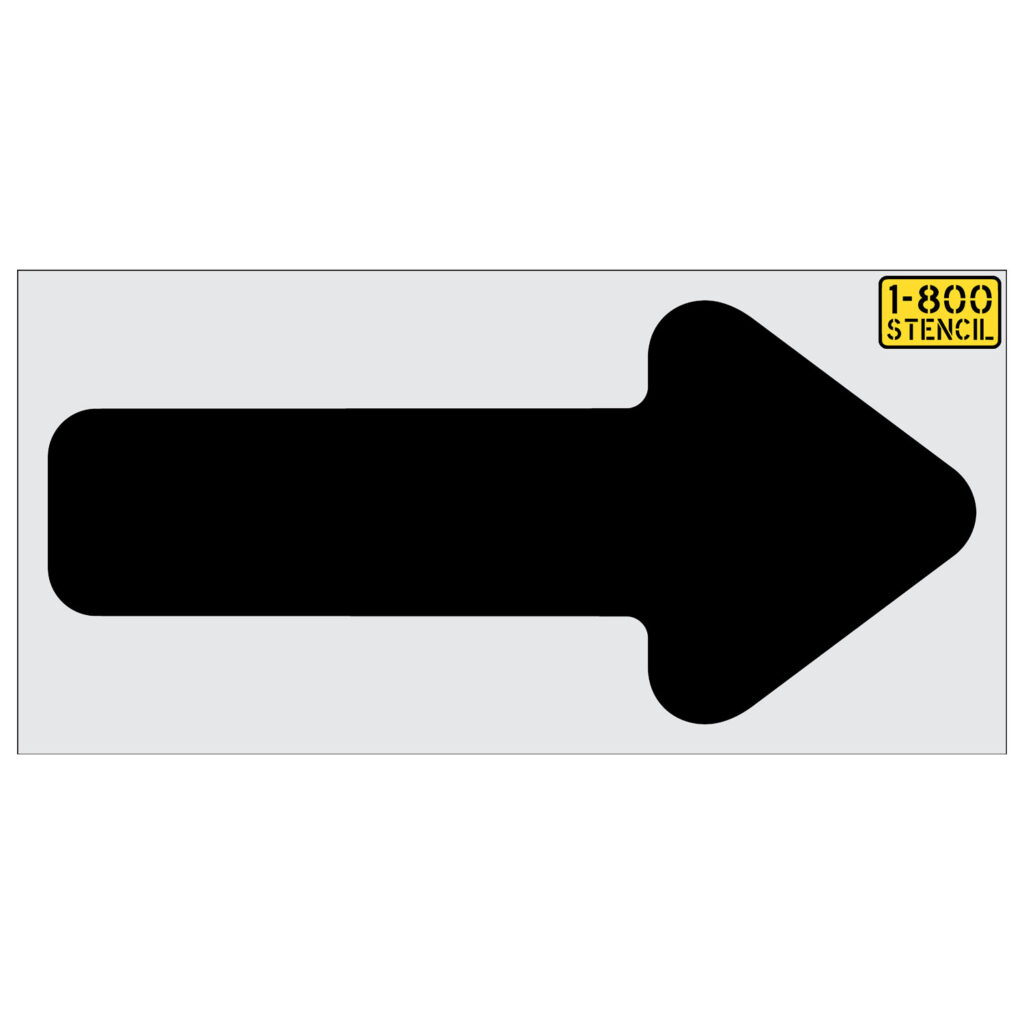 92" Dunkin Donuts Straight Arrow Stencil - RAE Products & Chemicals ...