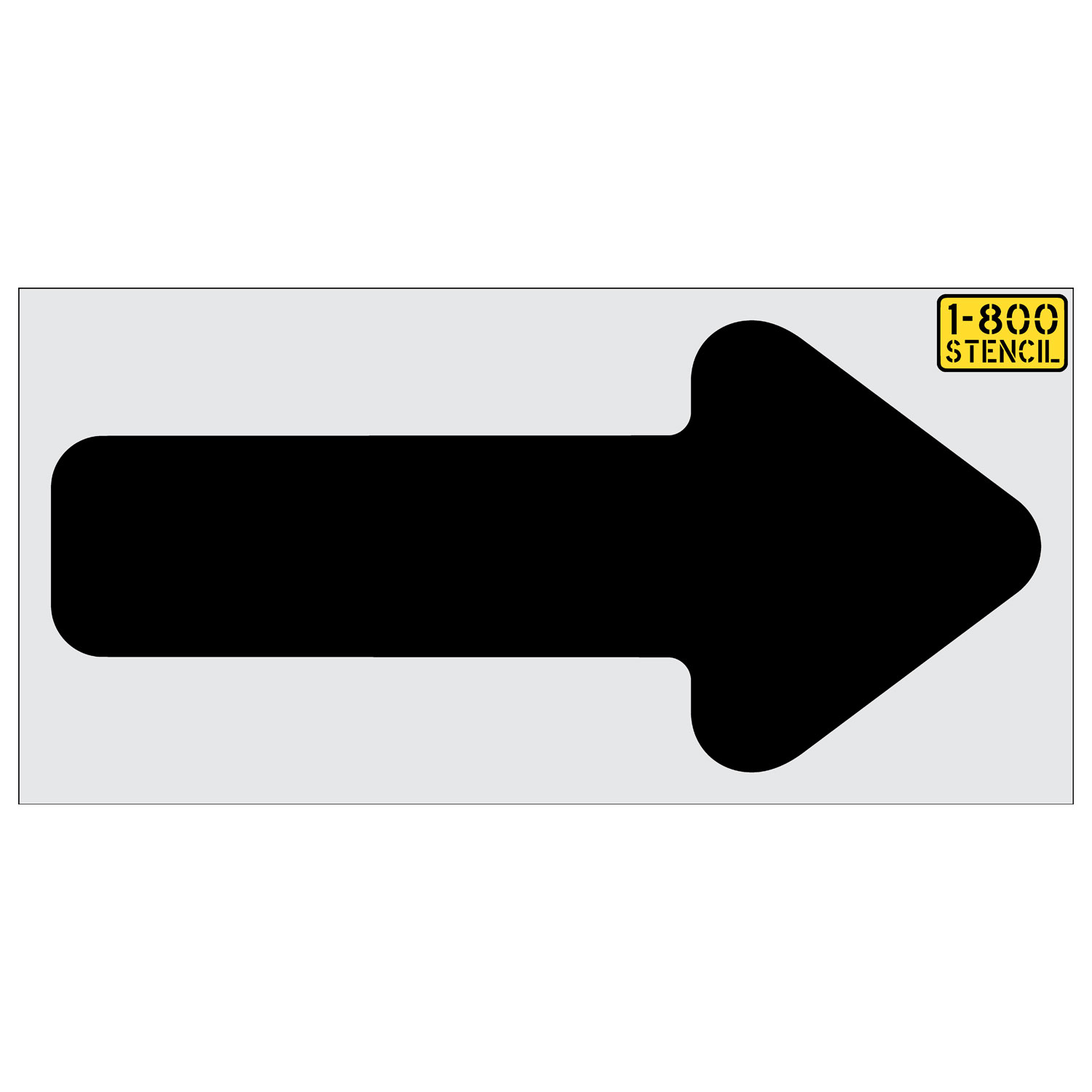 92" Dunkin Donuts Straight Arrow Stencil - RAE Products & Chemicals ...
