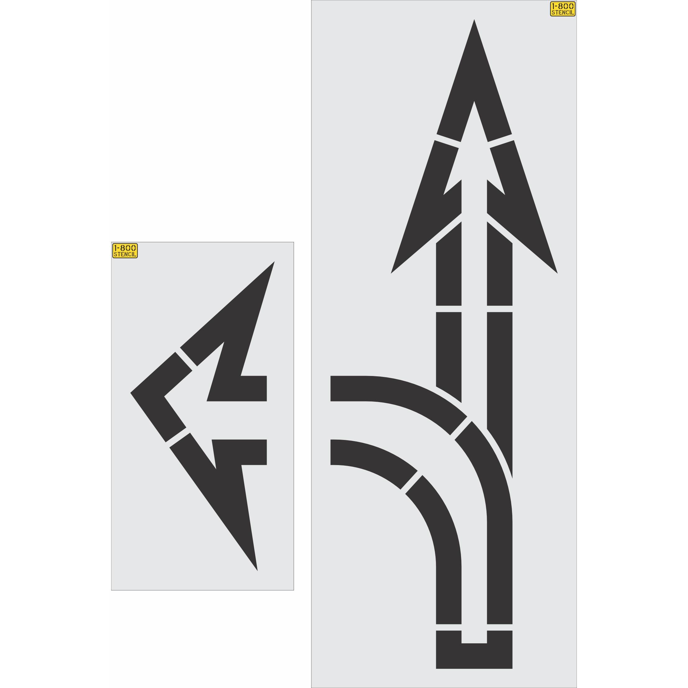 102" Walmart Combo Arrow Outline Stencil - RAE Products & Chemicals ...