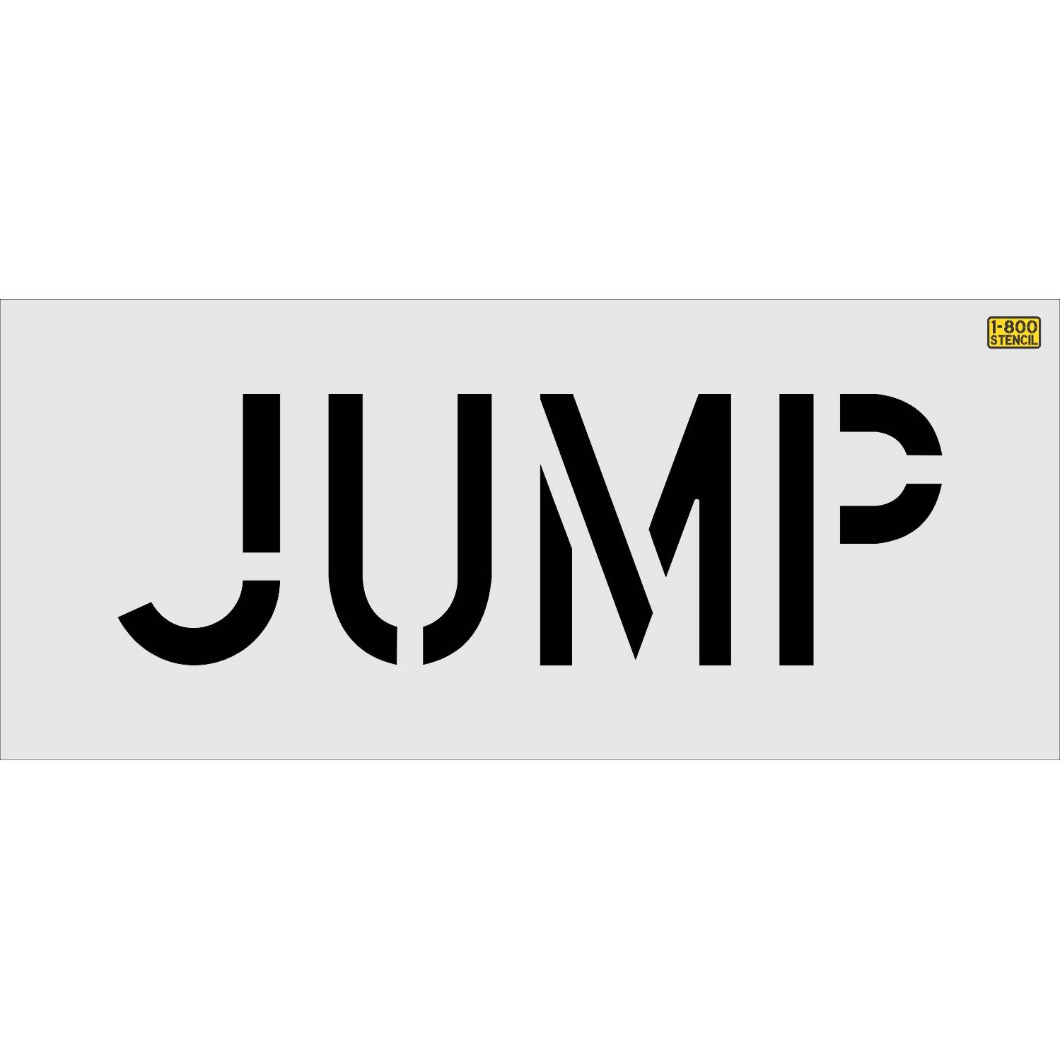 12" Chicago DOT JUMP Stencil - RAE Products & Chemicals Corp ...