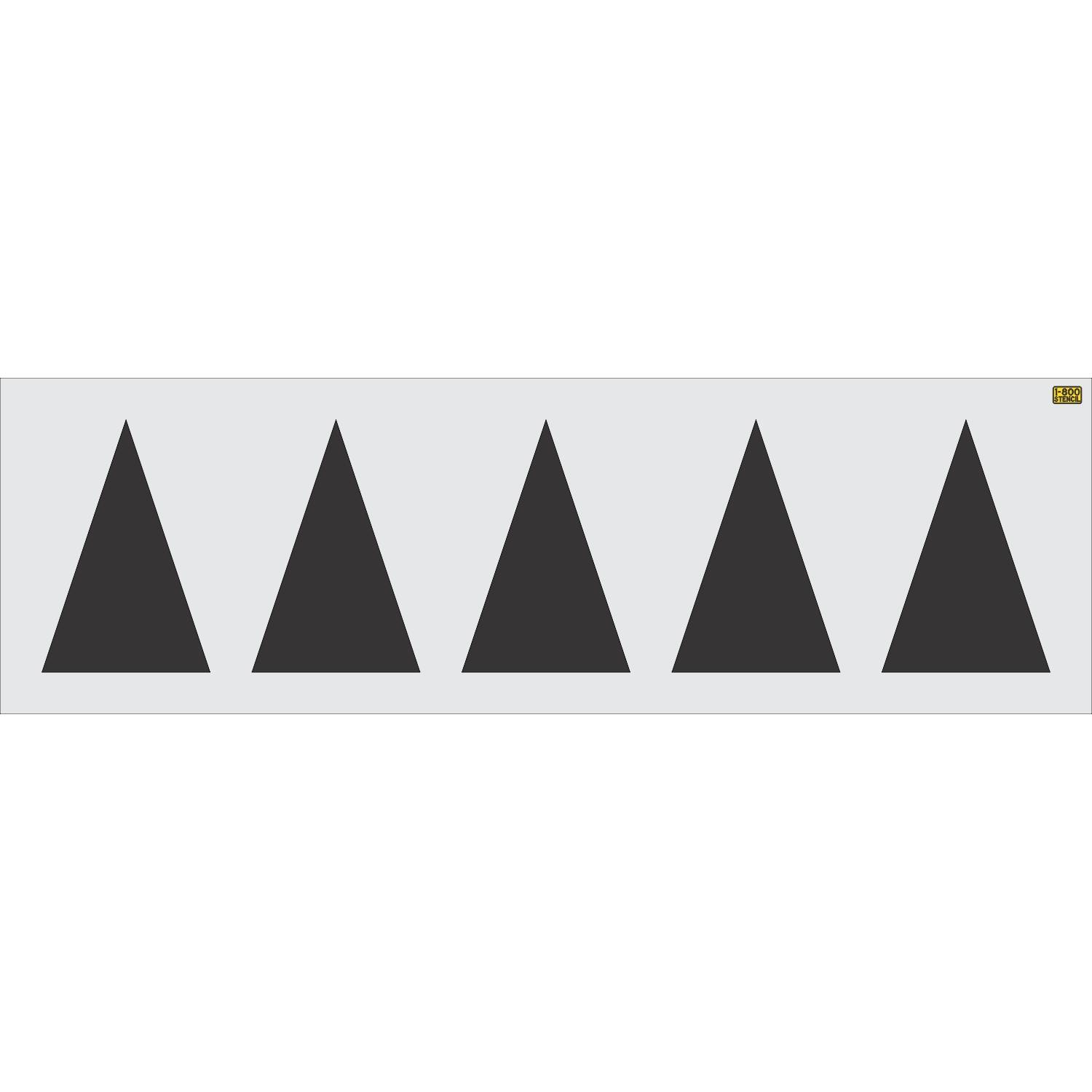 18" Virginia DOT Triangle Shark Teeth Highway Stencil - RAE Products ...