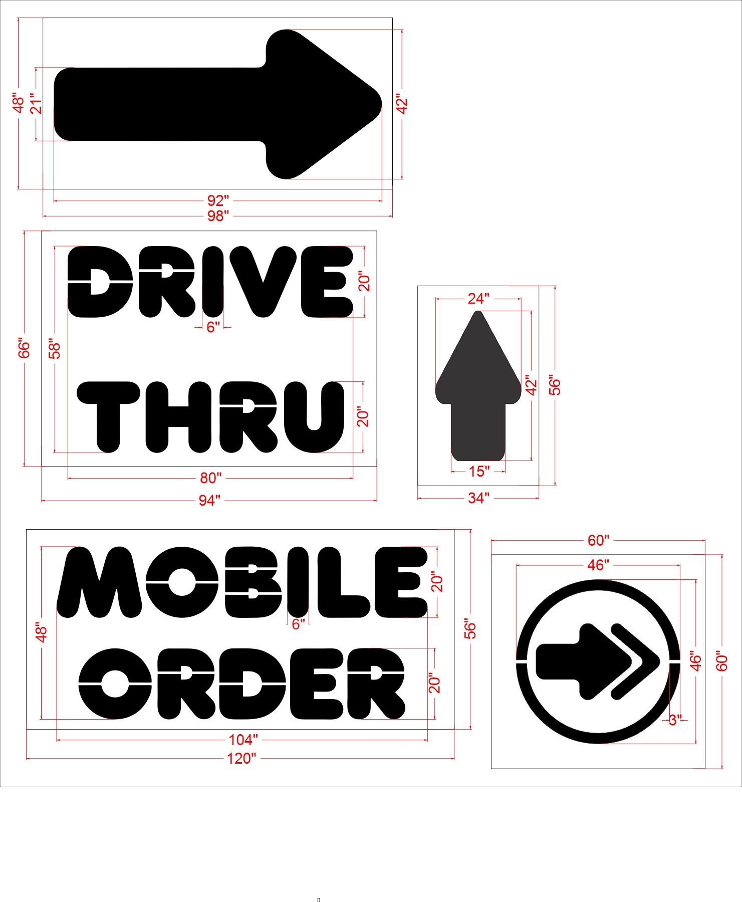 Dunkin Donuts Stencil Kit {5 pc} - RAE Products & Chemicals Corp ...