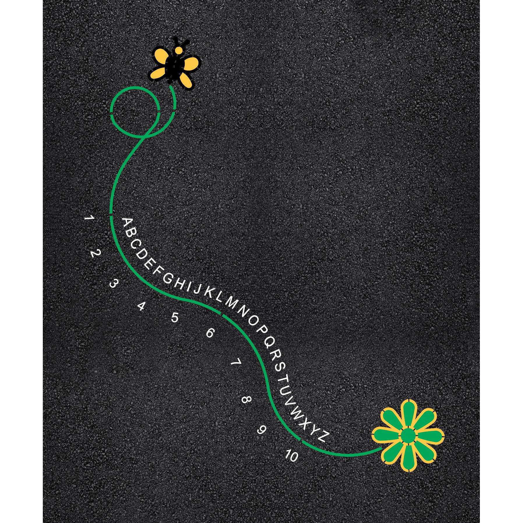 245" x 330" Painted Bee Alphabet Stencil - RAE Products & Chemicals ...