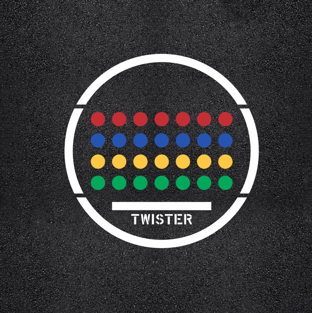 96" x 96" Twister Stencil - RAE Products & Chemicals Corp. - Providing ...