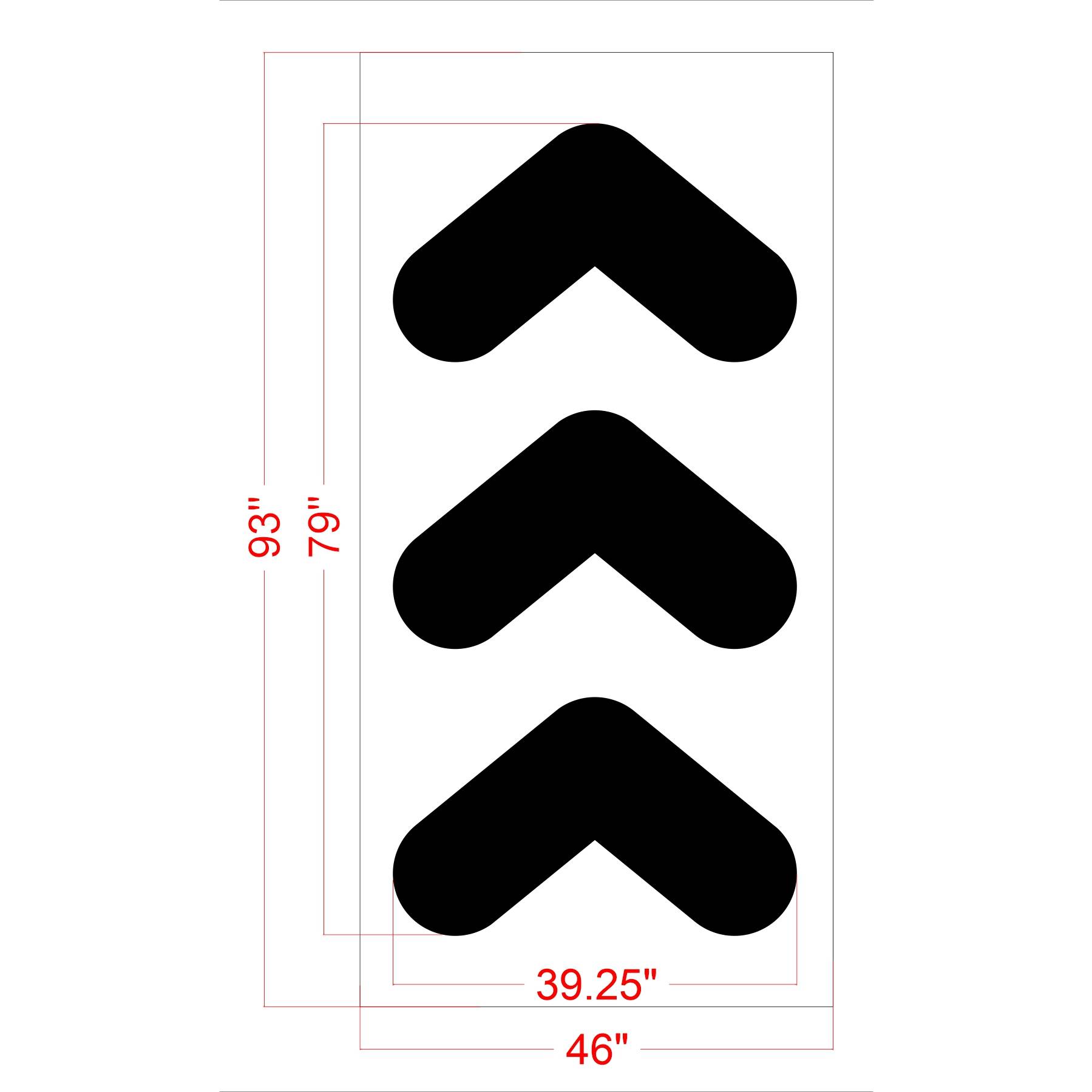79" Dunkin Donuts Chevron Stencil - RAE Products & Chemicals Corp ...