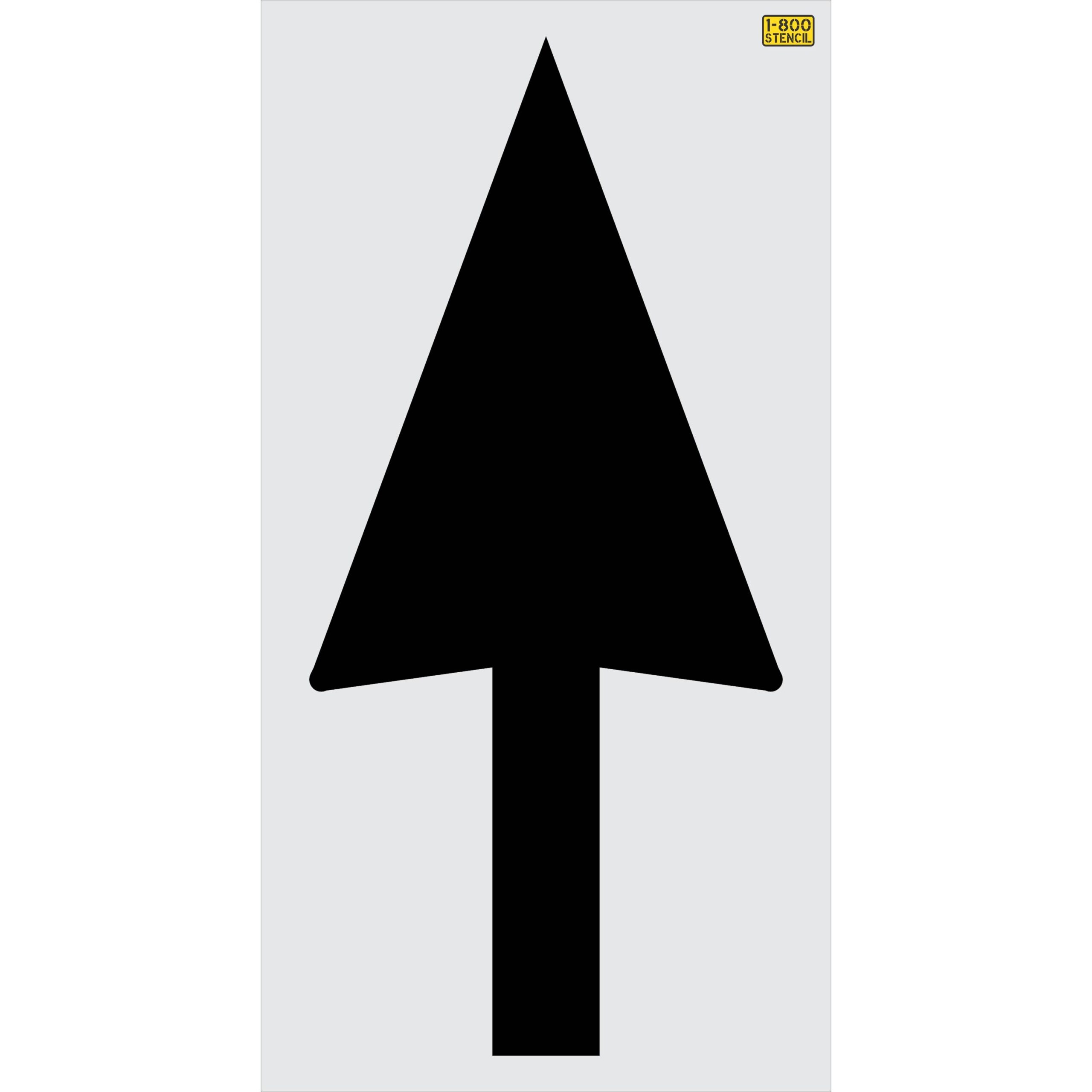 84" Raising Canes Straight Arrow Stencil - RAE Products & Chemicals ...