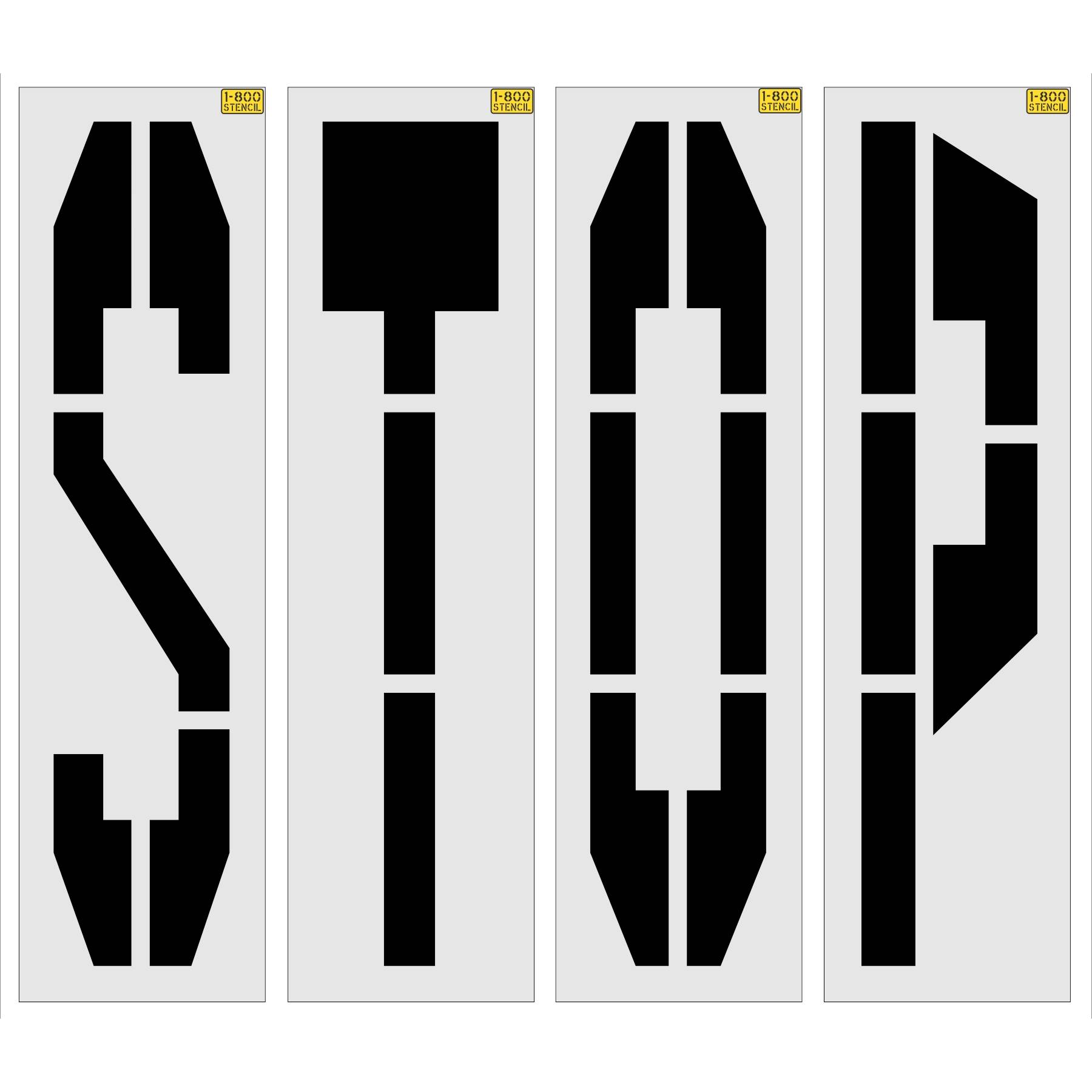 96" Walmart STOP Block Stencil - RAE Products & Chemicals Corp ...